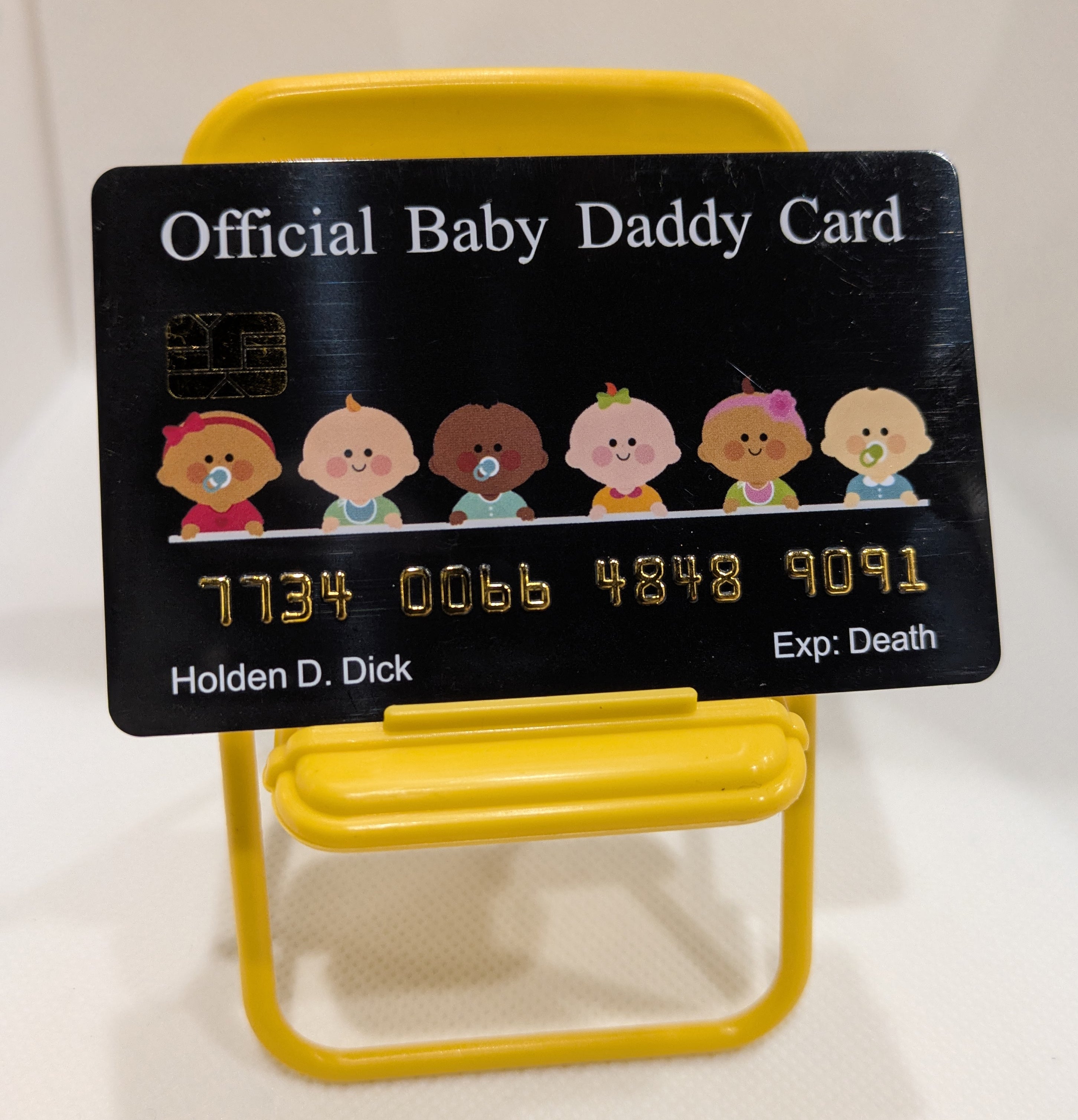 Official Baby Daddy Card™ (8 PACK) Free Shipping.. – Baby Mama Card Store